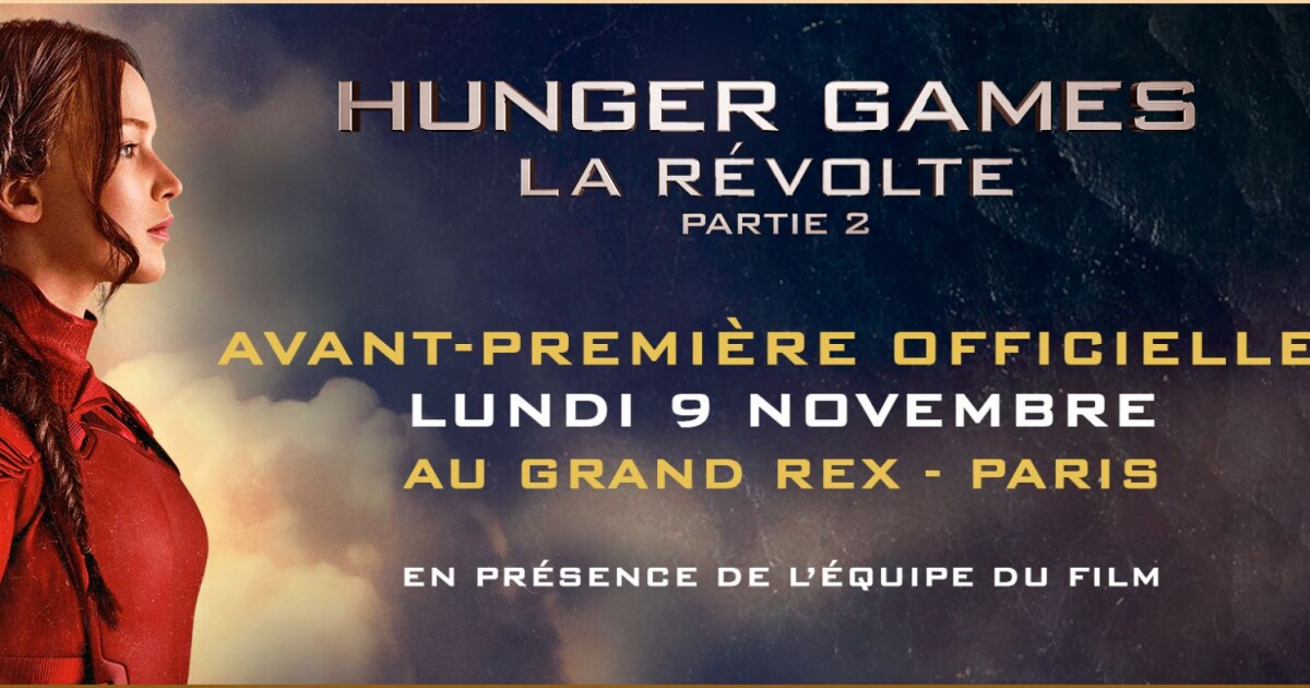 Hunger Games 4 : une avant-première à Paris avec les acteurs, comment ...