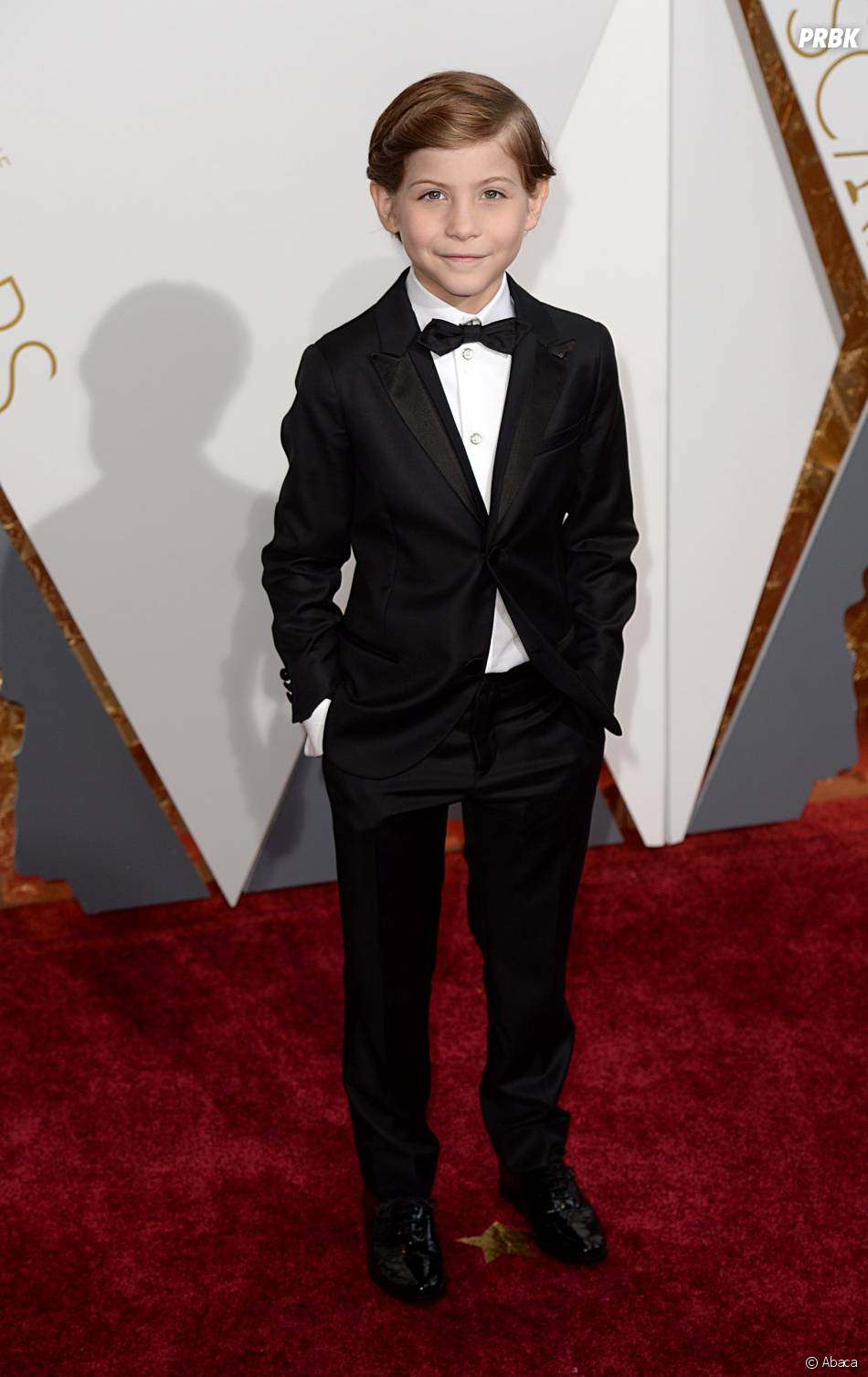 Jacob Tremblay sur le tapis rouge de la 88e cérémonie des Oscars 2016 à ...