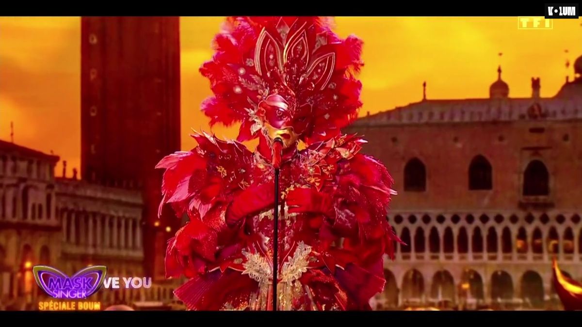 Photo : La Vénitienne sur le plateau de Mask Singer le 5 juin 2026 ...