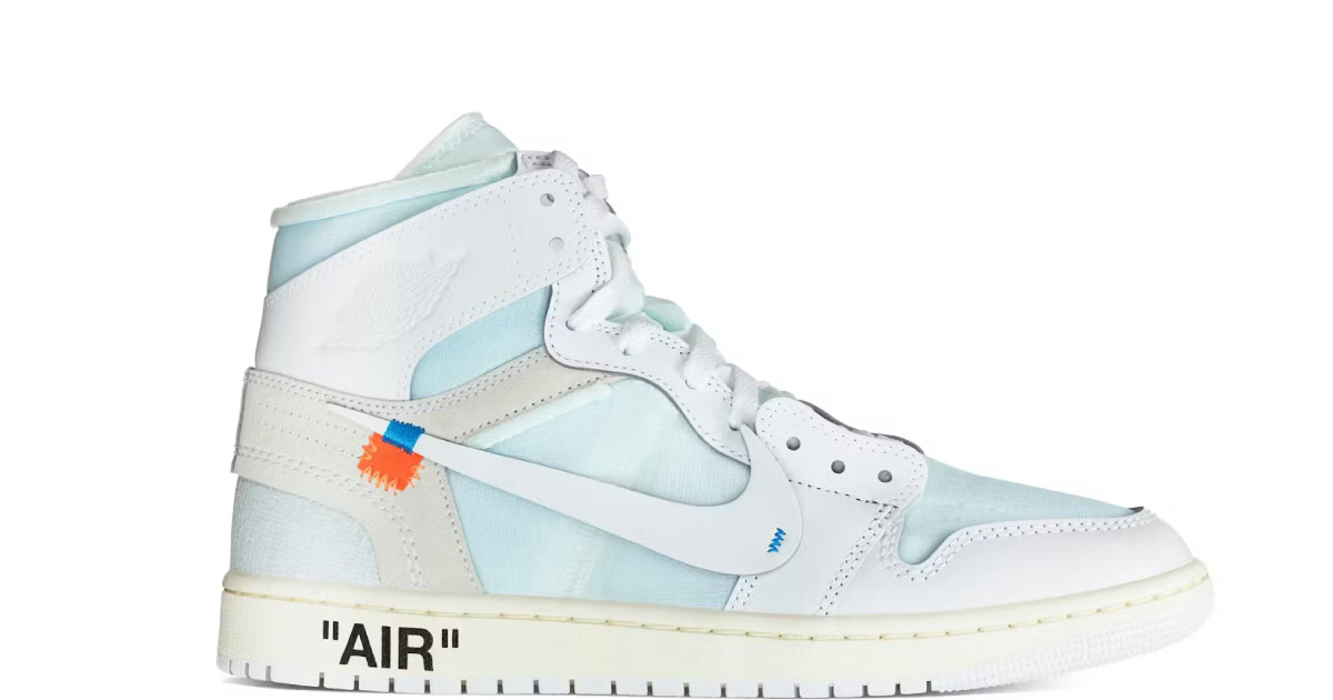 Pour cette Air Jordan 1 Virgil Abloh Archive "Alaska", il faut camper ...