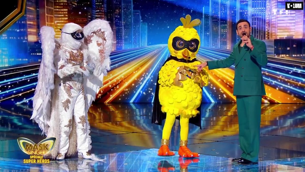 Photo : Le Poussin et la Chouette dans Mask Singer le 12 juin 2026 sur ...